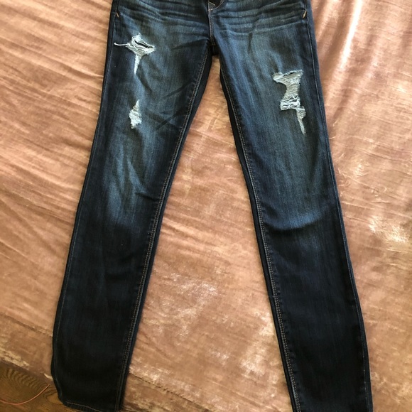 Express | Jeans | Express Dark Blue Skinny Jeans | Poshmark
